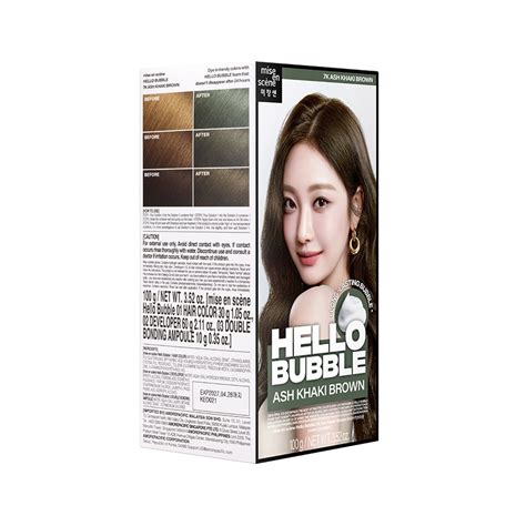 Mise En Scene Hello Bubble Ash Khaki Brown 100g Watsons Malaysia