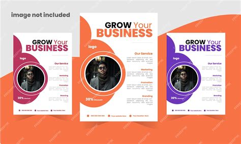 Premium Vector Best Flyer Design