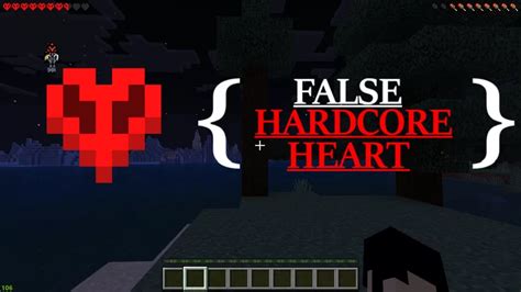 False Hardcore Heart [bedrock] Minecraft Texture Pack