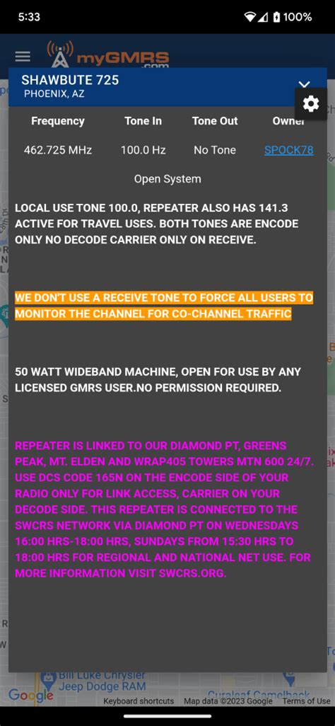 Repeater With Multiple Tones Listed General Discussion