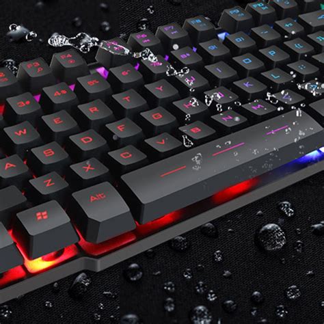 Usb Wired Gaming Keyboard And Mouse Set 104 Keys B Vicedeal