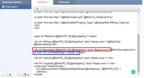Map Mashup Details Link Inside Map Pin User Javascript And Css Discussions Caspio Community