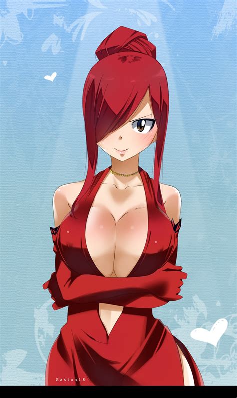 Erza Scarlet Fairy Tail Drawn By Gaston18 Danbooru
