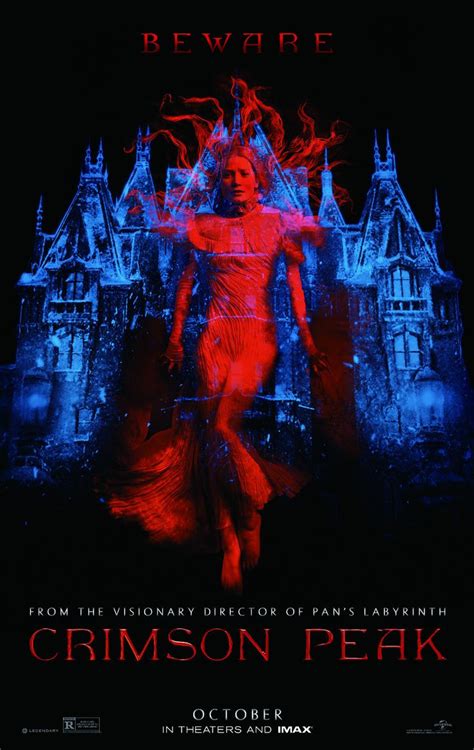 Crimson Peak 2015 Crimson Peak Movie Poster Crimson Peak Movie