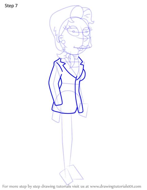 How To Draw Chloe Talbot From Simpsons The Simpsons Step By Step