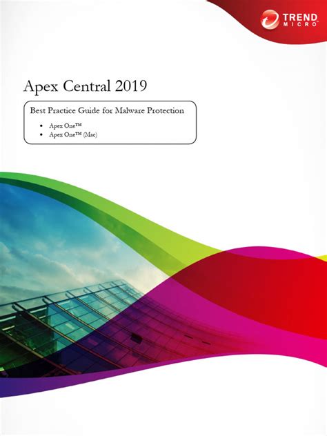 Apex Central Best Practices Guide For Malware Protection August2023 Download Free Pdf