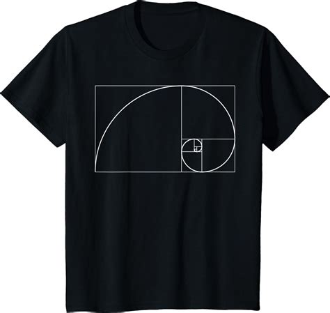 Fibonacci Sequence Golden Ratio Rule T Shirt
