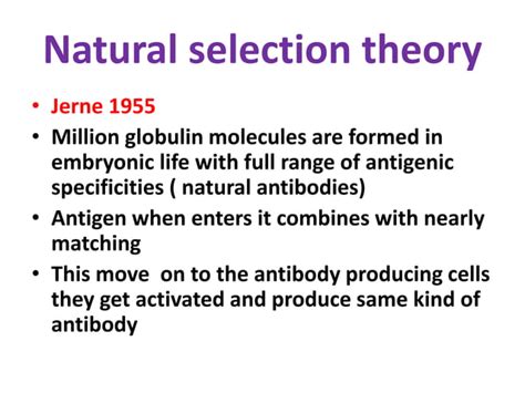 Clonal Selection Theory Pptx Infectious Diseases Diseases And Conditions