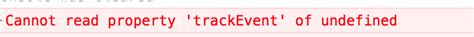 Cannot Read Property Trackevent Of Undefined · Issue 145 · Microsoftappcenter Sdk React