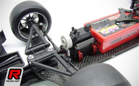Red RC CRC WTF Formula Chassis