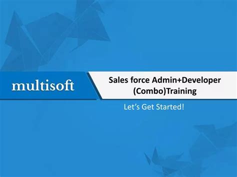 Ppt Salesforce Admin Developer Online Certification Training Powerpoint Presentation Id
