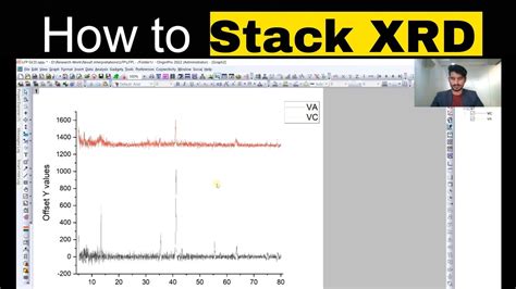 How To Plot Multiple Xrd Data Using Origin How To Stack Multiple Xrds