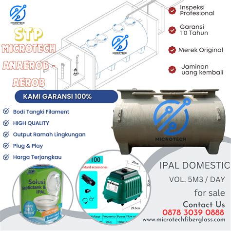 Stp Biotech Microtech System Olah 5 M3 Microtech Fiberglass