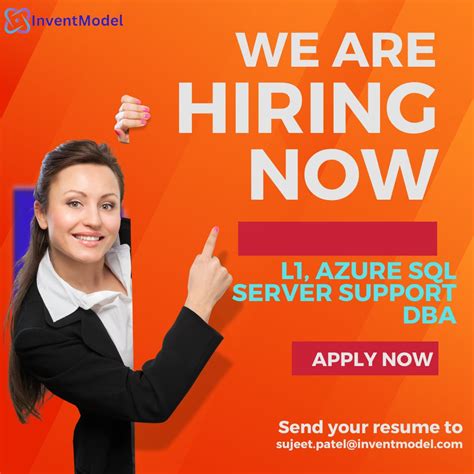 inventmodel technology solution on linkedin l1 azure sql server support dba for part time