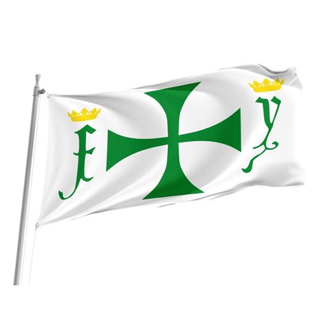 Christopher Columbus Flag Unique Design Print Historical 153