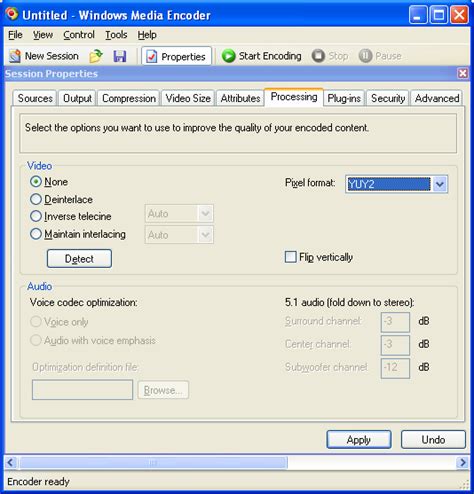 Screen Capture Recording And Broadcasting With Windows Media Encoder