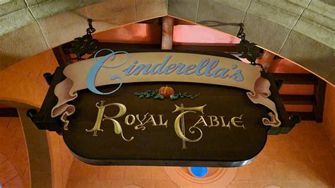 Magic Kingdom Dining Menu Cinderellas Royal Table” Lunch And Dinner