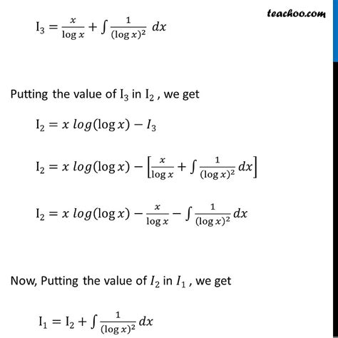 example 38 evaluate [log log x 1 log x 2 ] dx examples