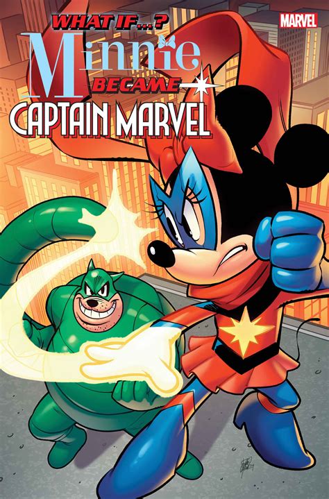 Minnie Mouse Takes On The Captain Marvel Mantle In Latest Marveldisney