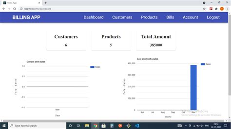 GitHub Vikram Billing App Billing Application React Redux