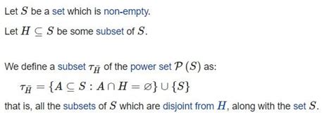 Solved Definition A Topological Space Xτ Is Called