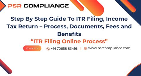 Step By Step Guide to ITR Filing and Income Tax Return Online
