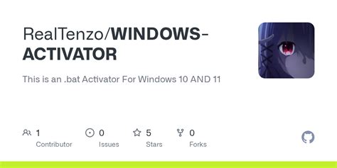 Github Realtenzowindows Activator This Is An Bat Activator For