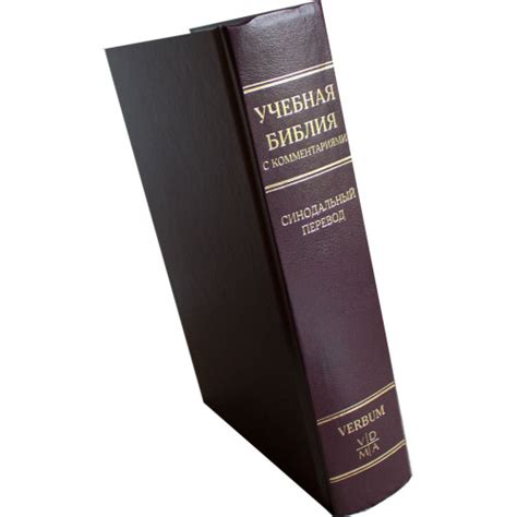 Учебная Библия с комментариями