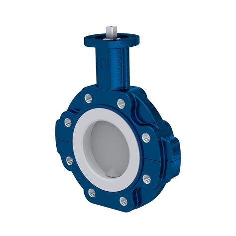 Butterfly Valve Ptfe Ak10 Dn100 Pn10 Pn16 Silicone Insert