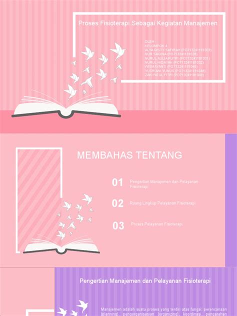 Proses Fisioterapi Sebagai Kegiatan Manajemen Fisioterapi Pdf