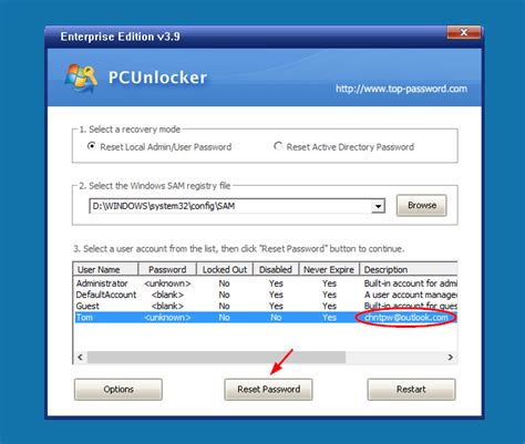 Reset Forgotten Microsoft Account Password For Windows