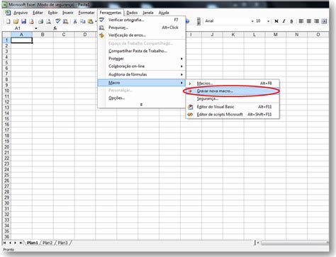 Blog Do Excell Gravando Macro Pelo Excel