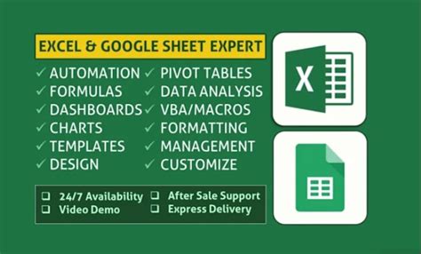 Create Custom Excel Spreadsheets Google Sheets Vba Macros And Templates By Mercyweb Fiverr