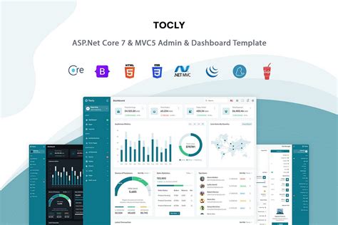 tocly — asp and mvc5 admin and dashboard template by vjkkw oct