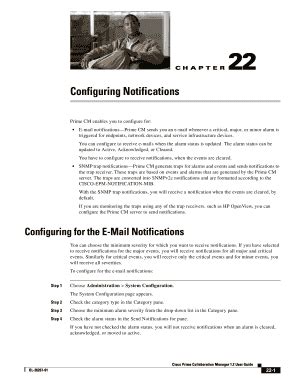 Fillable Online Configuring Notifications Fax Email Print PdfFiller