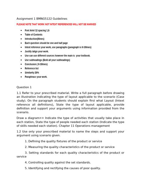 Bmng5122 Assignment Guideline Pdf Marketing Motivation