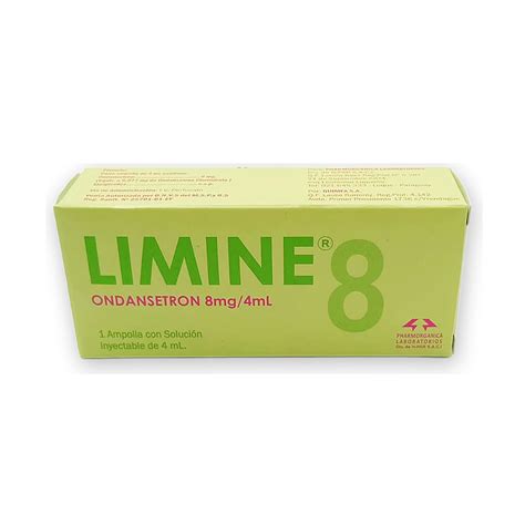 Limine 8 Sol Iny Caja X 1 Amp X 4 Ml Farmacia Zulmi