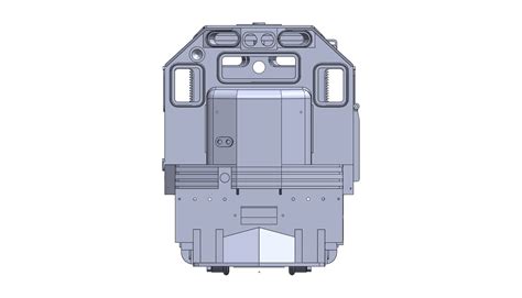 Nzr Dc Class Diesel Locomotive Shell Nz120 — 3 Foot 6 Models