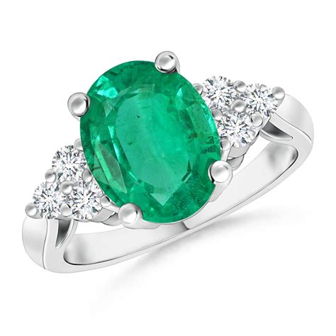 Shop Emerald Rings And Emerald Diamond Rings Angara