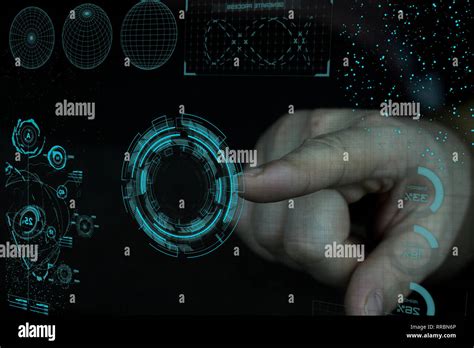 Holographic Interface Hi Res Stock Photography And Images Alamy