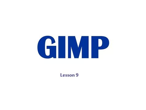 ppt gimp powerpoint presentation free download id 2985978