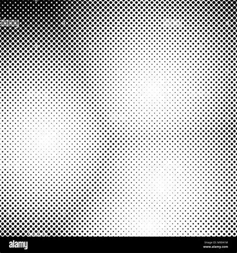 Abstract Halftone Dot Pattern Background Vector Design From Circles