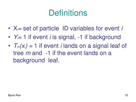 ppt boosted decision trees a powerful event classifier powerpoint
