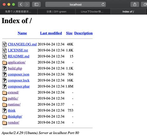 linux下docker快速部署lamp 荒野之萍