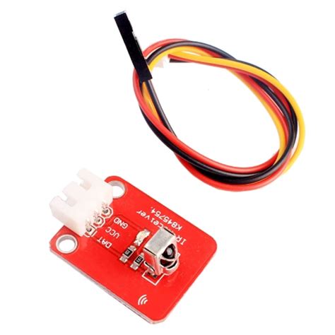 1838t infrared receiver sensor module with 3 pin dupont line for ardunio