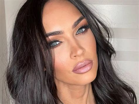 Megan Fox Straight Hair