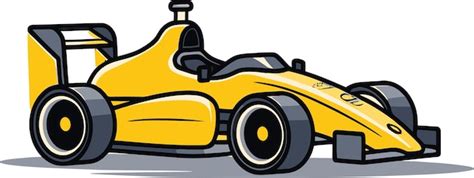 Formula Car Vector Illustration In A Cyberpunk Cityscape Premium Ai Generated Vector