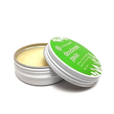 Natural Vegan Deodorant Paste Lemon Myrtle And Rosemary Beeco