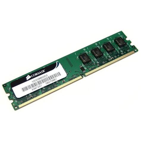 Memória Ddr2 2gb 800mhz Corsair Value Vs2gb800d2 Waz
