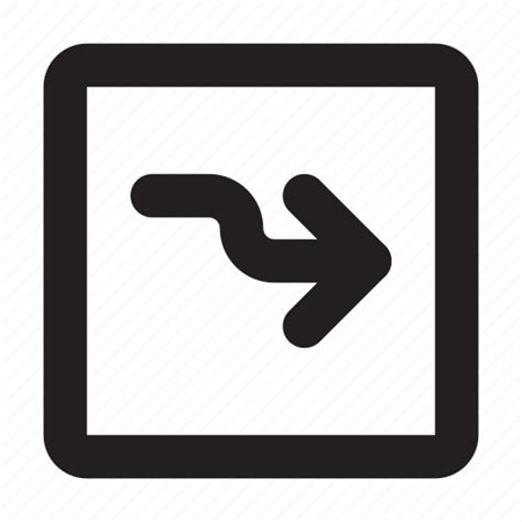 Right Arrow Arrows Sign Dirrection Icon Download On Iconfinder